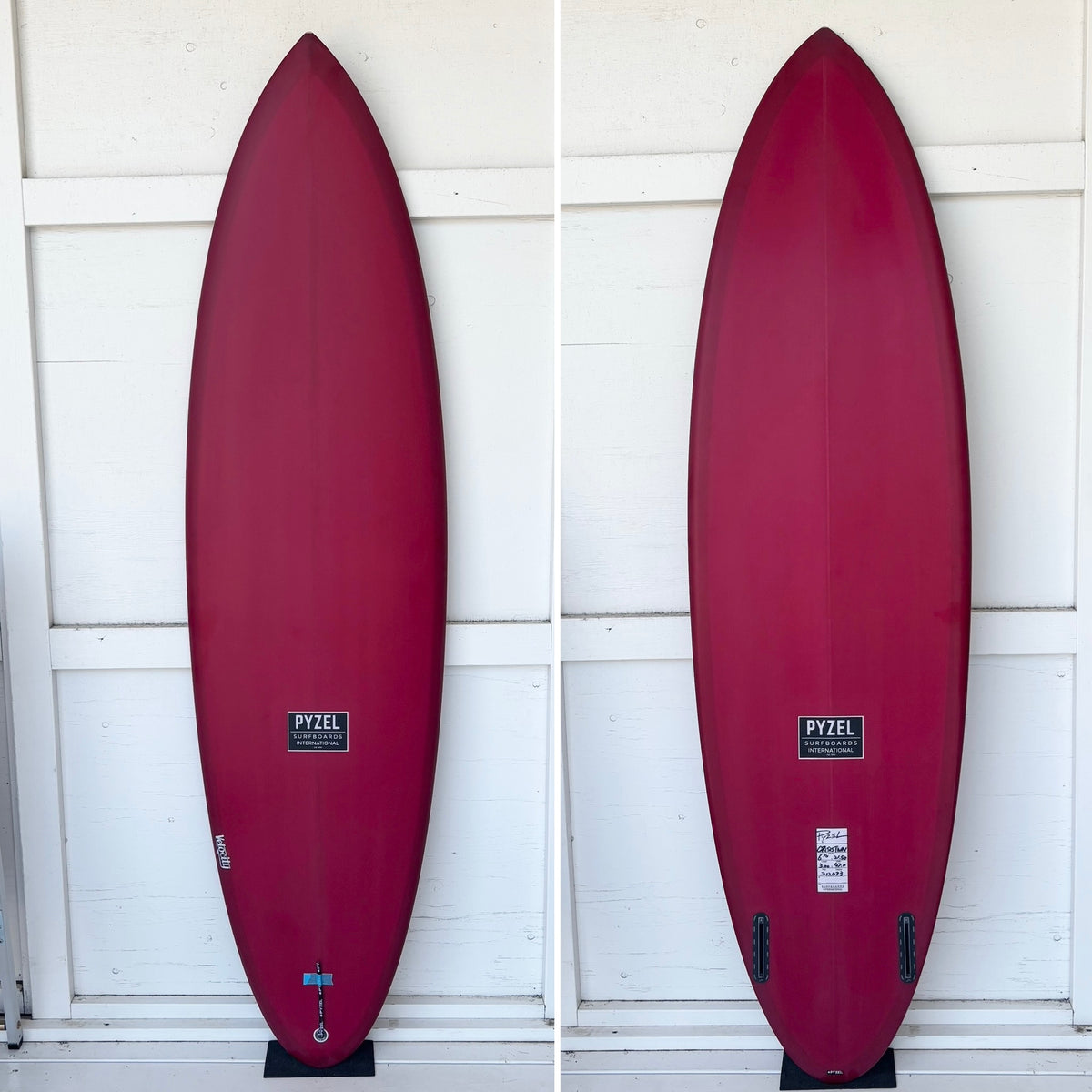 【212073】CRISIS TWIN 6-10x21.5x3.0 RP FU-2 V-47.0L – Pyzel surfboards japan