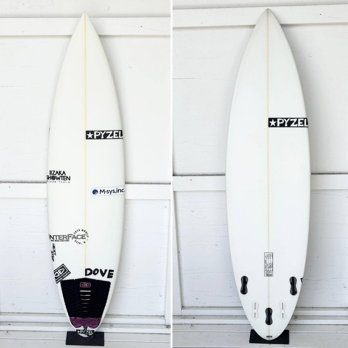 【211981】USED NEXT STEP 6-1x18.19x2.25 SQ FC-3 V25.7L – Pyzel surfboards ...